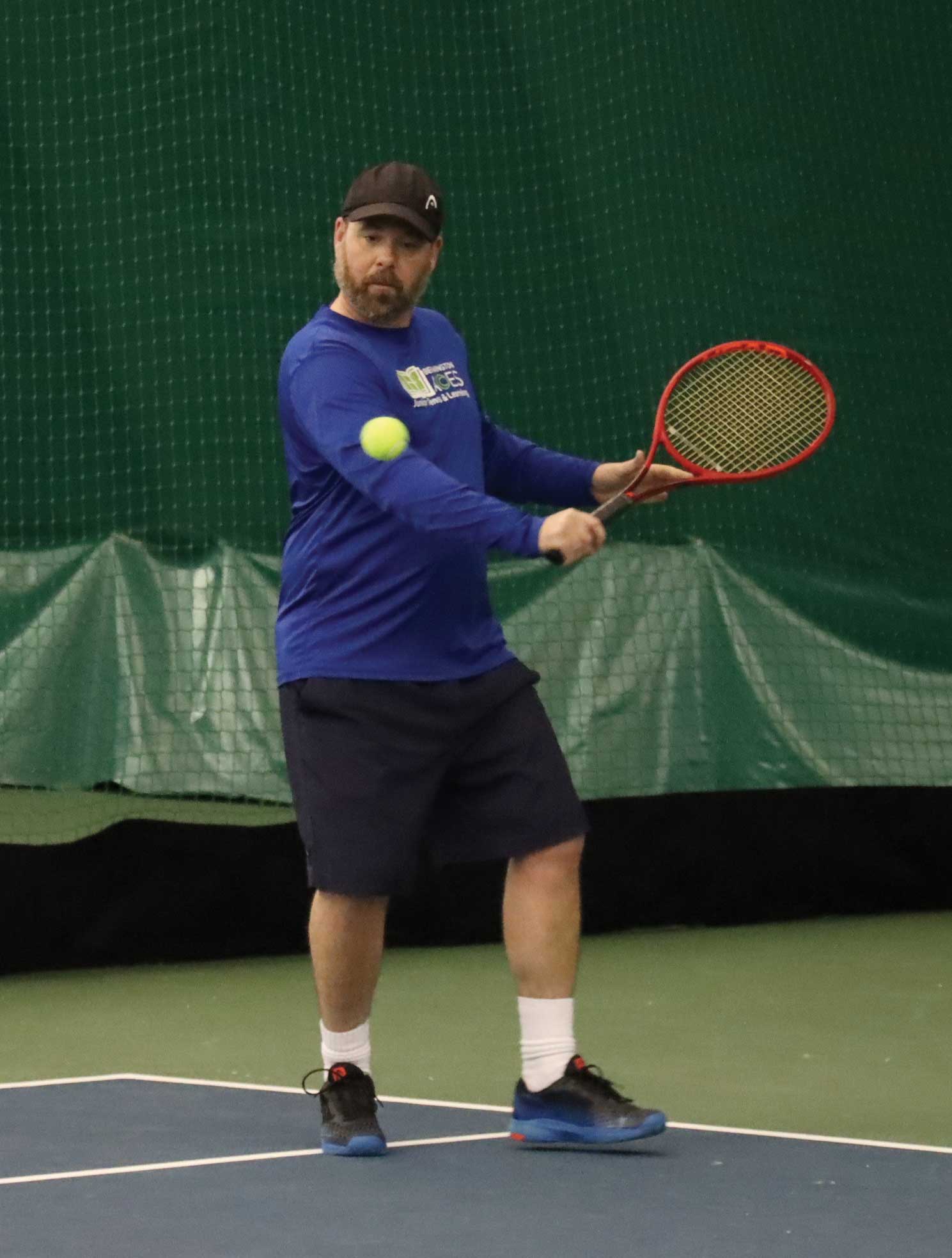 You can play tennis, no matter the weather