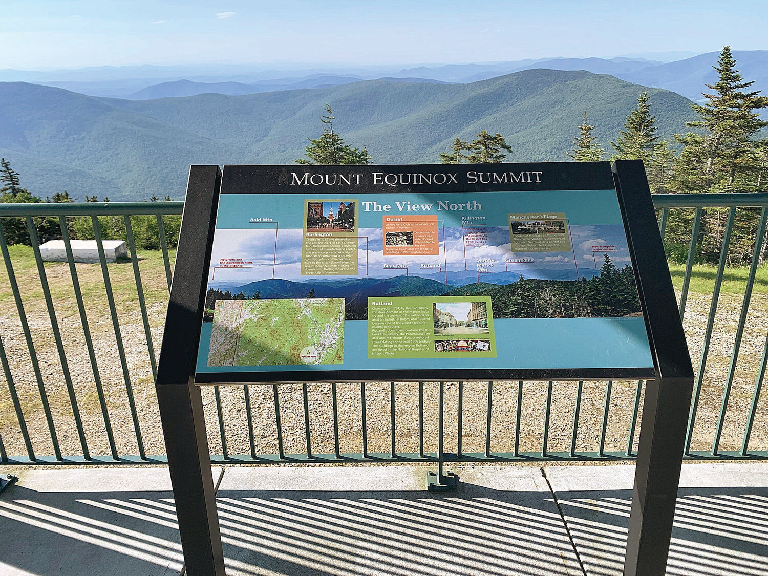 Vermont views could appear around any curve